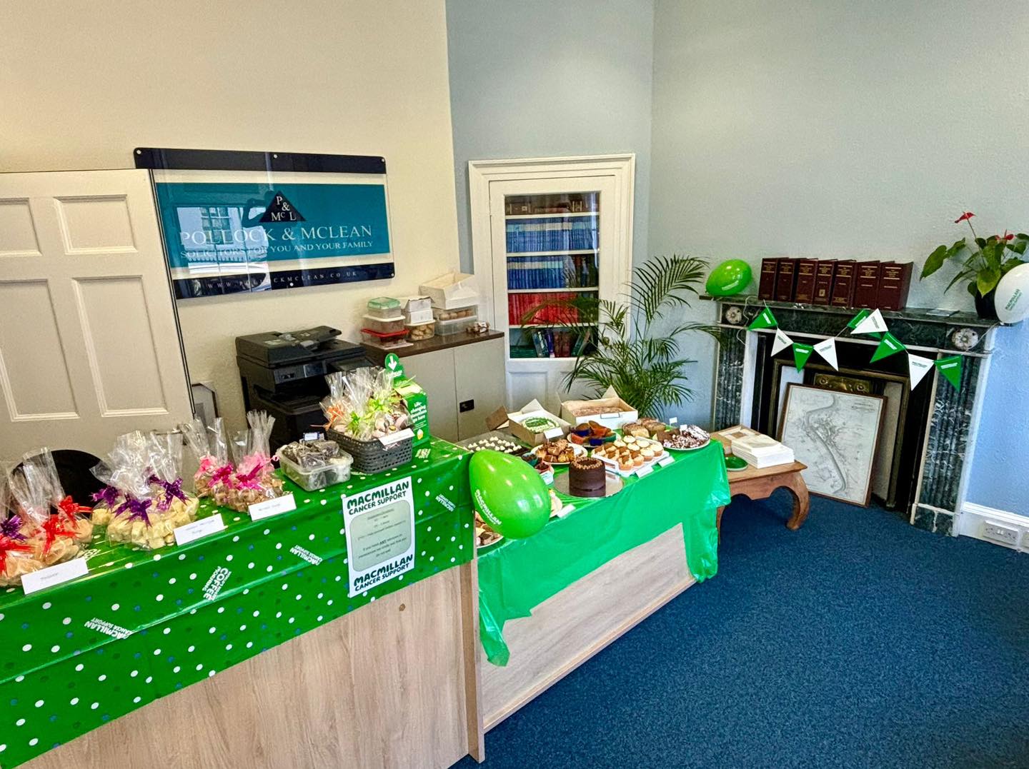 Macmillan Coffee Morning 2024 - Pollock and McLean